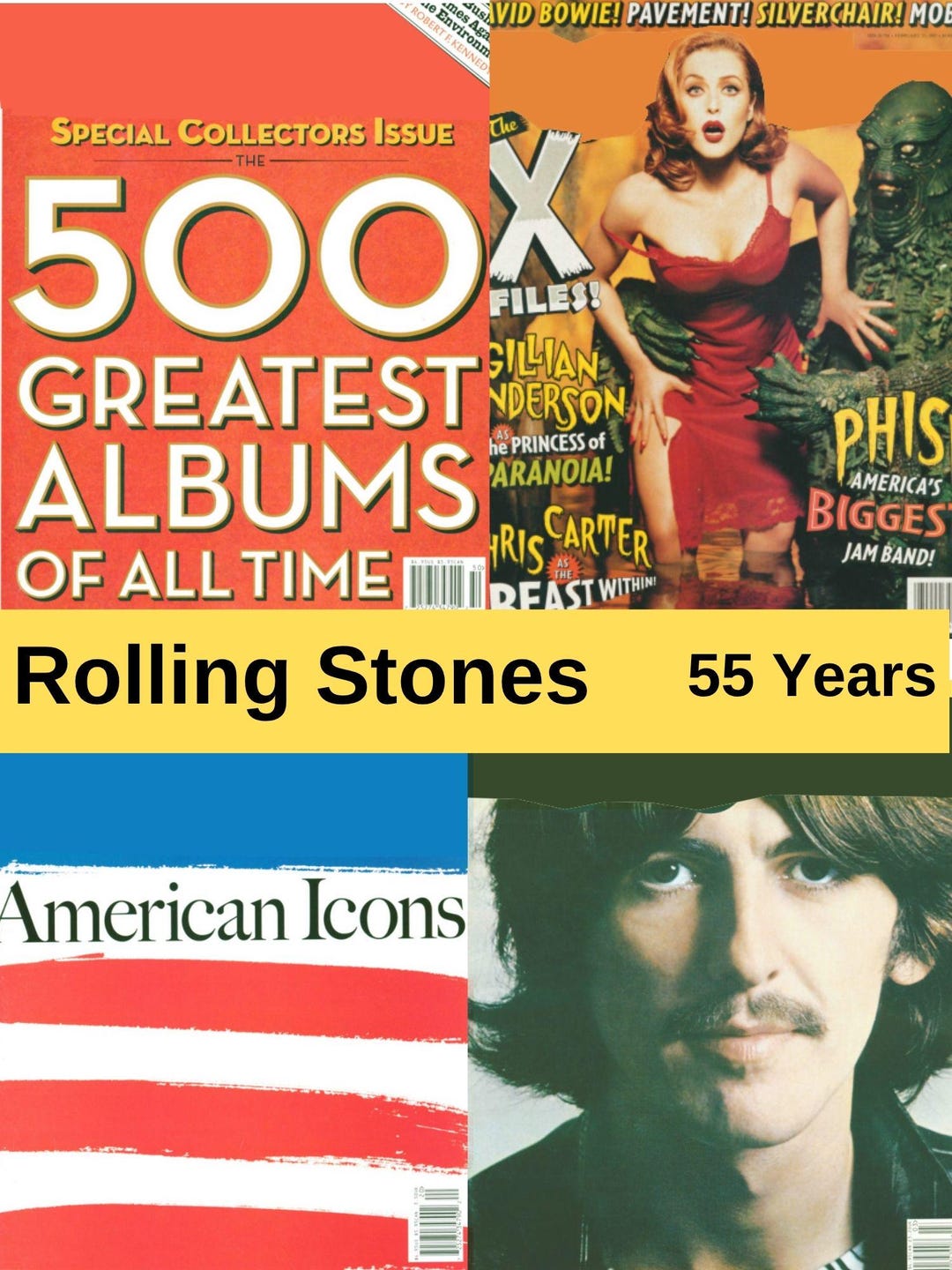 Rolling Stone Magazine PDF Bundle | Legendary Issues Collection ...