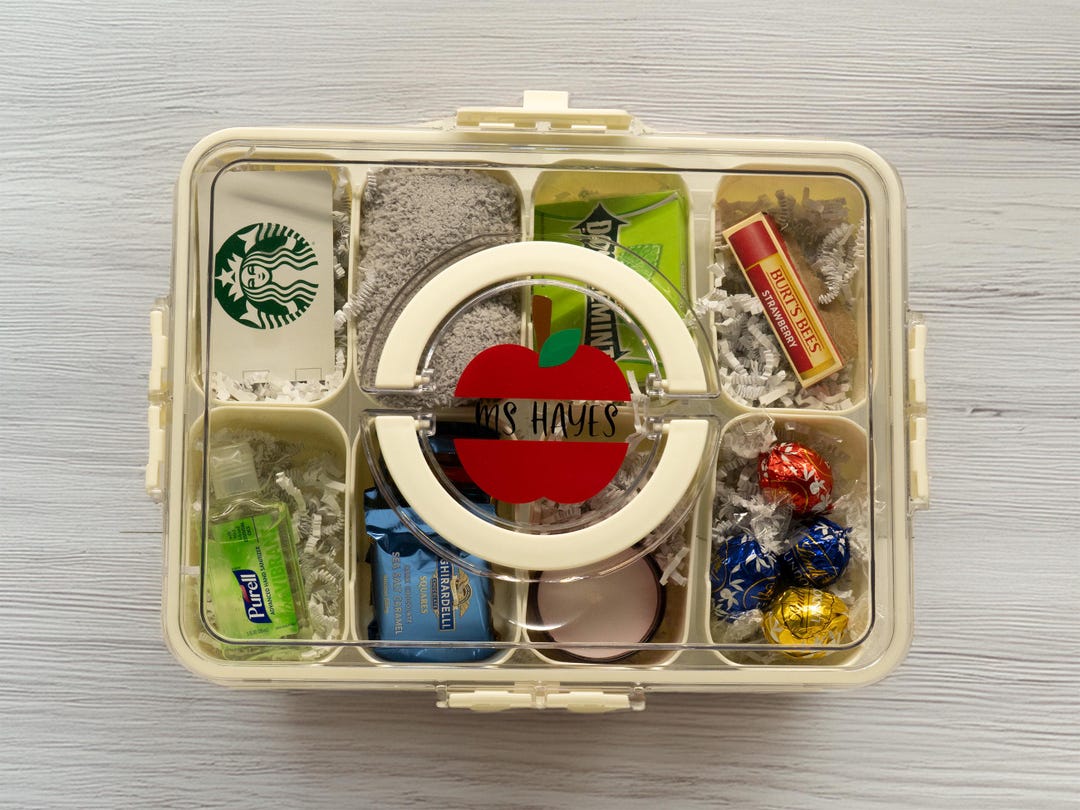 Personalized Snackle Box, Teacher Gift, Personalized Gift - Etsy