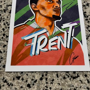Trent Alexander-arnold Print - Etsy