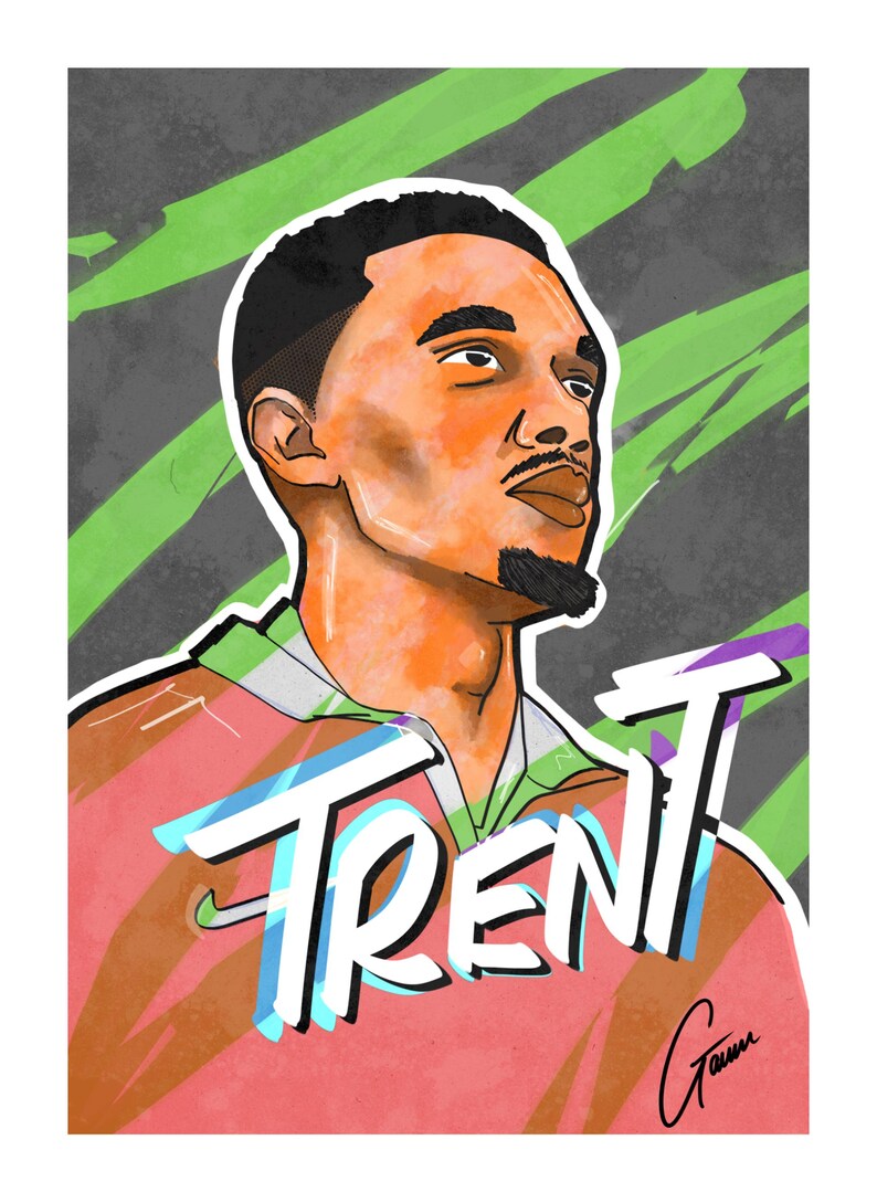 Trent Alexander-arnold Print - Etsy