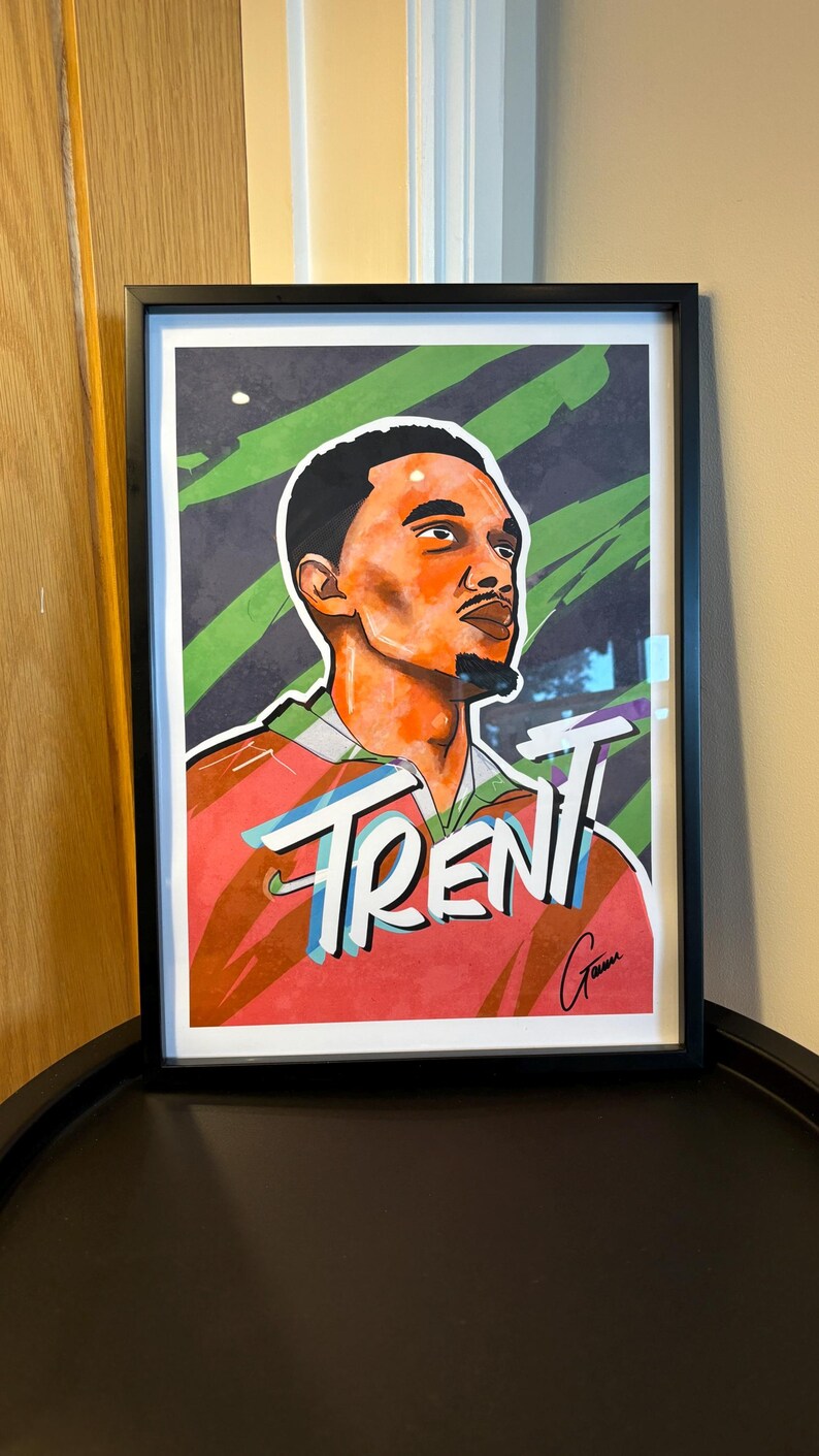 Trent Alexander-arnold Print - Etsy