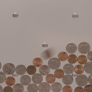 Large Standing Coin Bank - Etsy