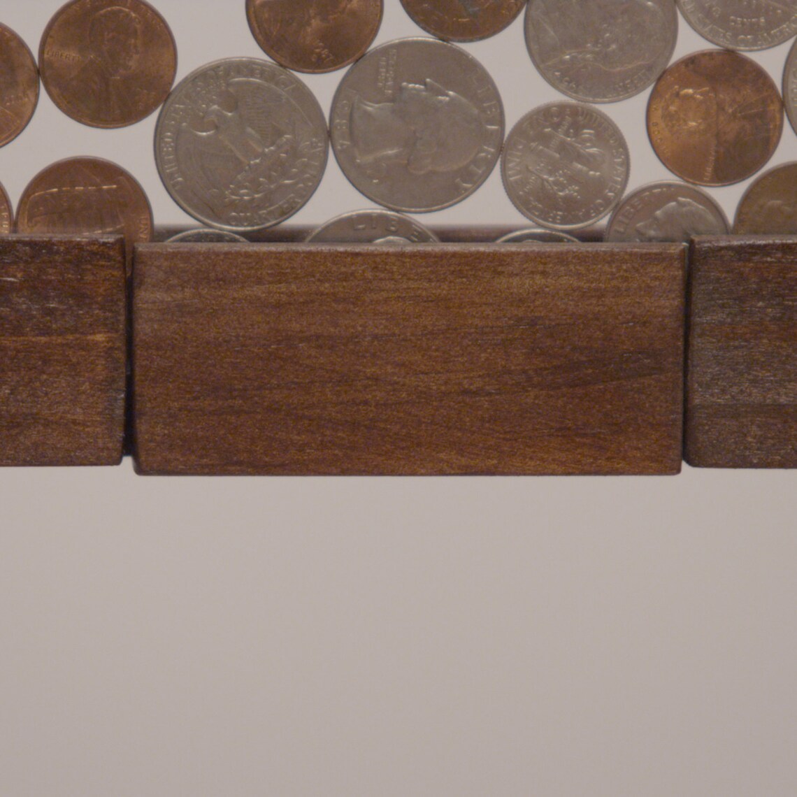 Large Standing Coin Bank - Etsy