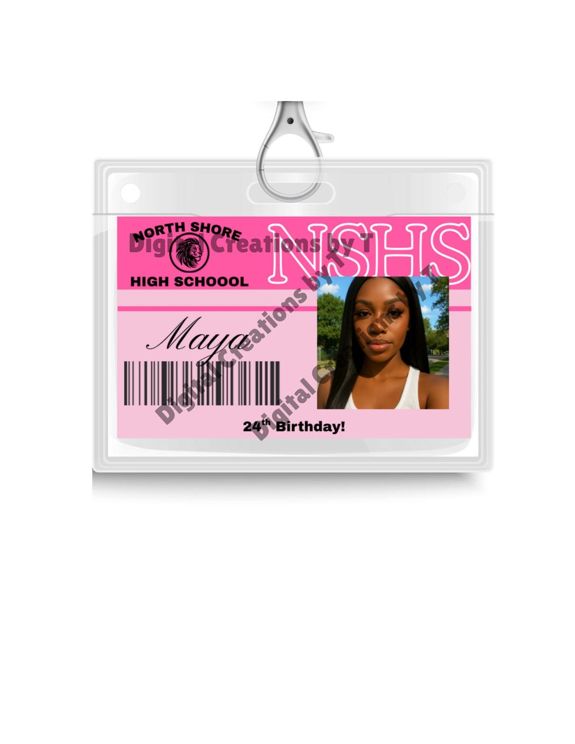 Mean Girls Name Badge - Etsy