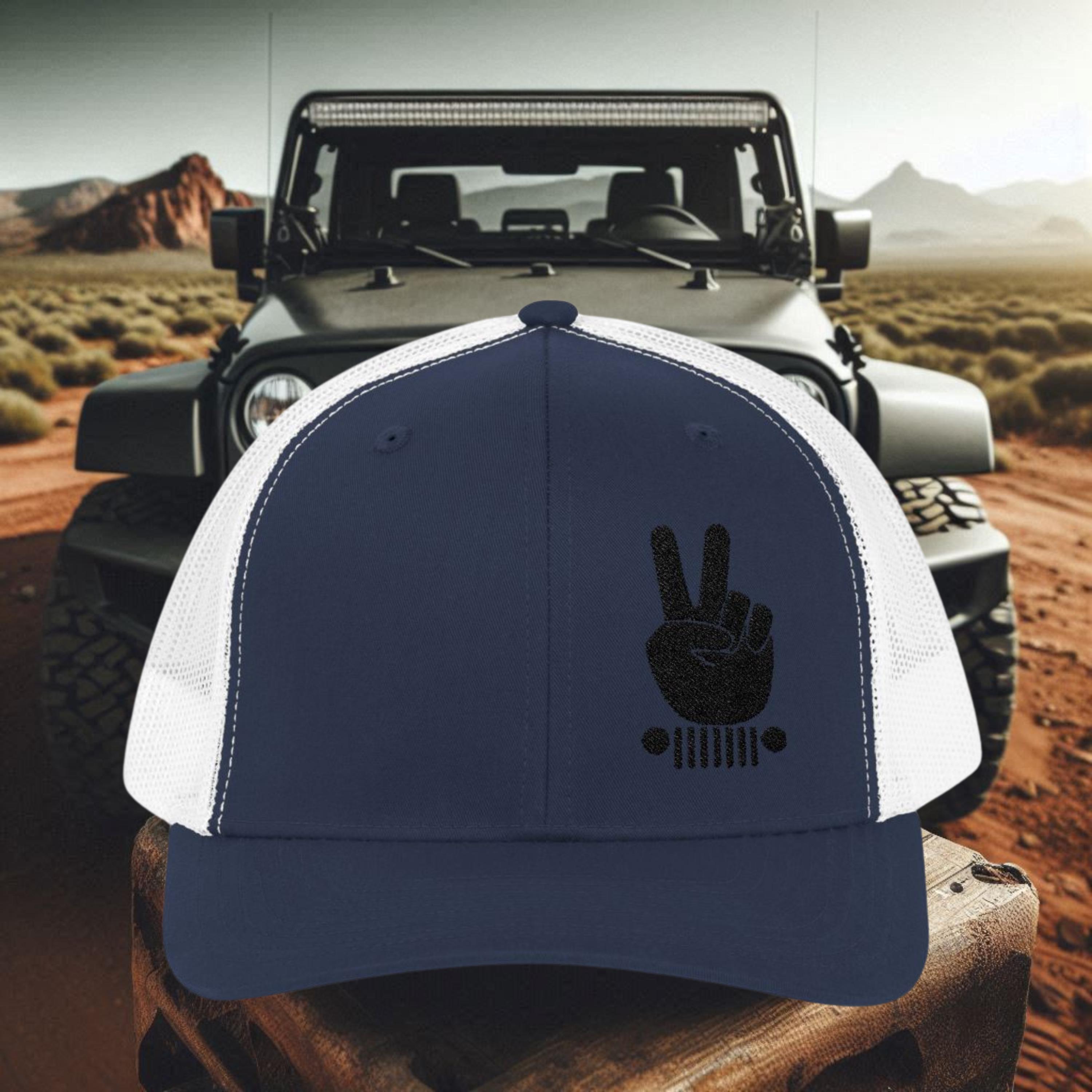 The Wave Trucker Hat, Ultimate Off-road Cap With Ponytail Snapback for ...