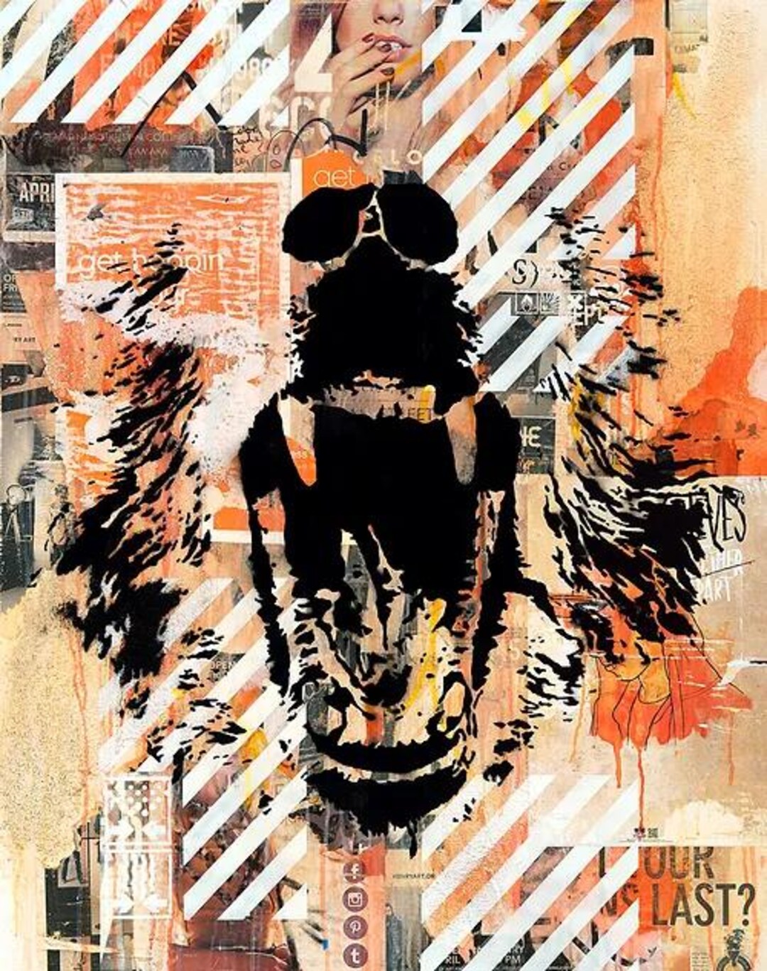 Inner Rage 3 Art Print - Etsy