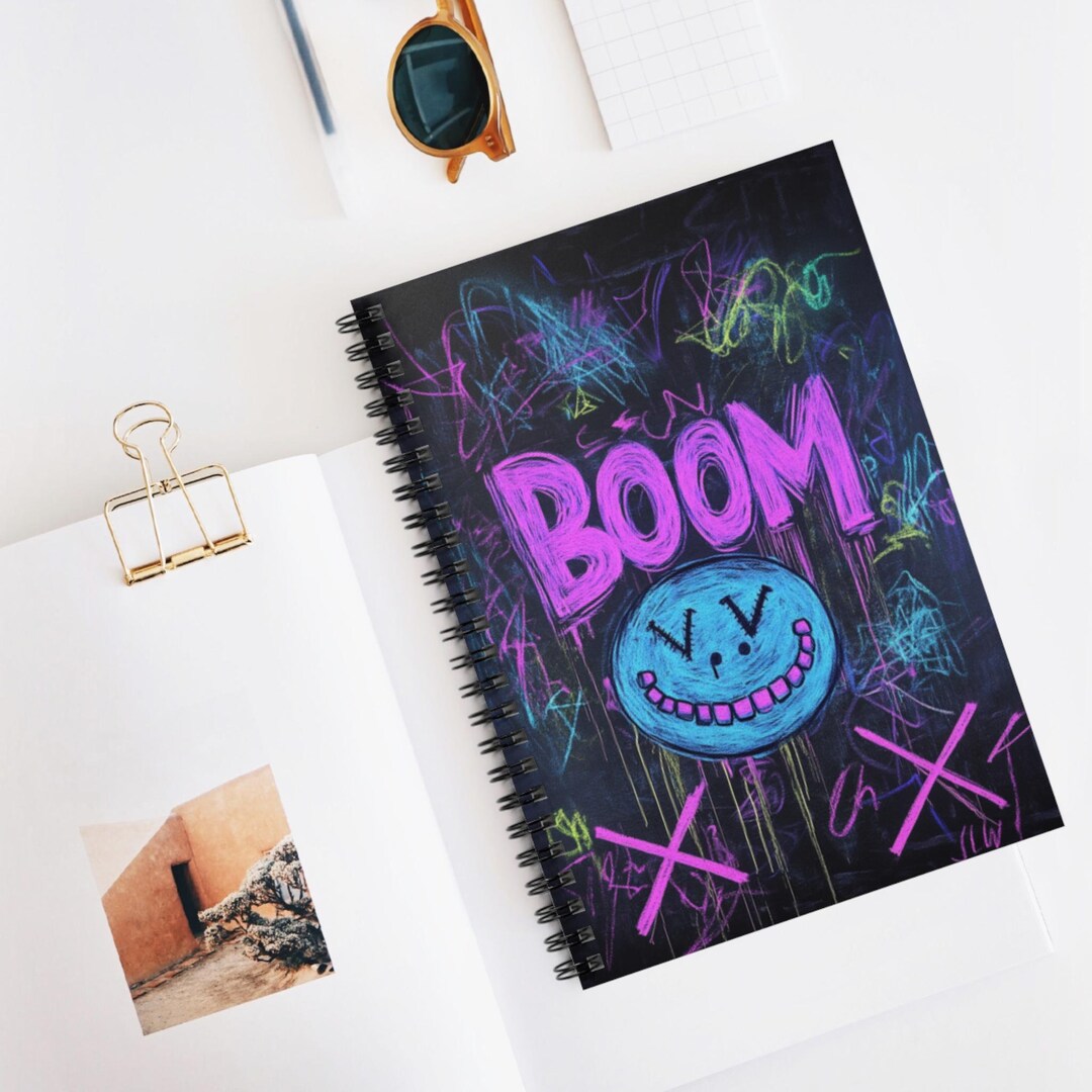 Jinx-inspired Spiral Notebook Arcane-themed Stationery for Students ...
