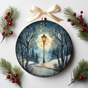 Narnia Lamp Post Home Decoration | Stained Glass Style Ceramic ...