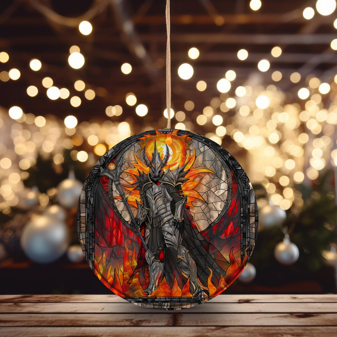 Sauron Home Decoration | Stained Glass Style Ceramic Collectible | LOTR ...