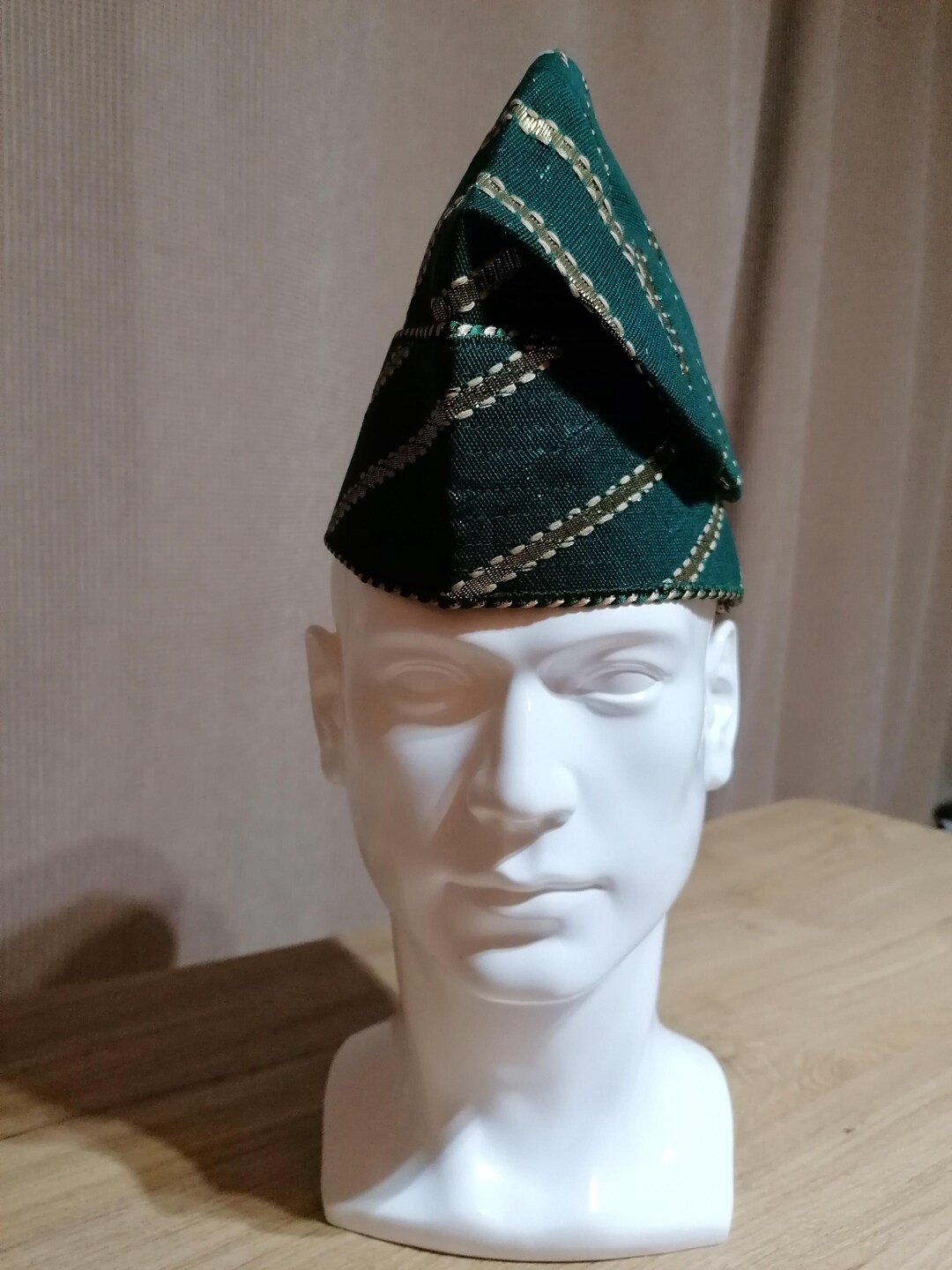 Nigeria Men's Emerald Green Cap/fila Aso Oke, Matching Ipele and Gele ...
