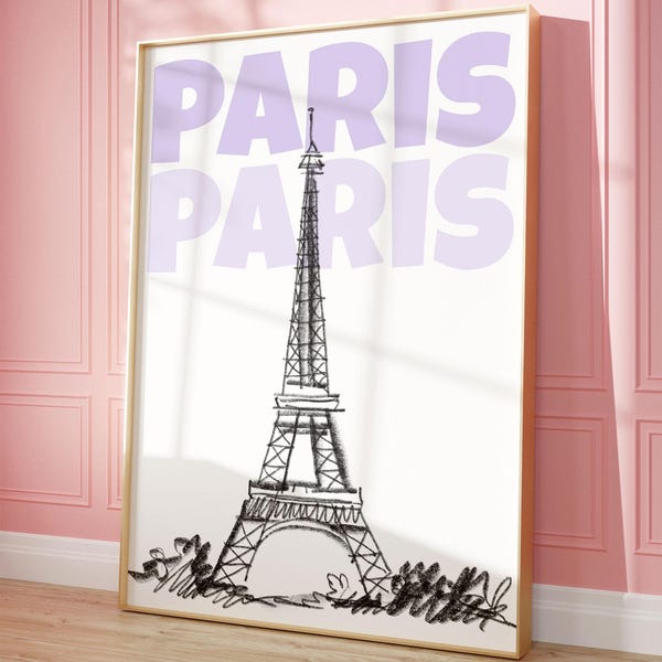 French Typography - Etsy