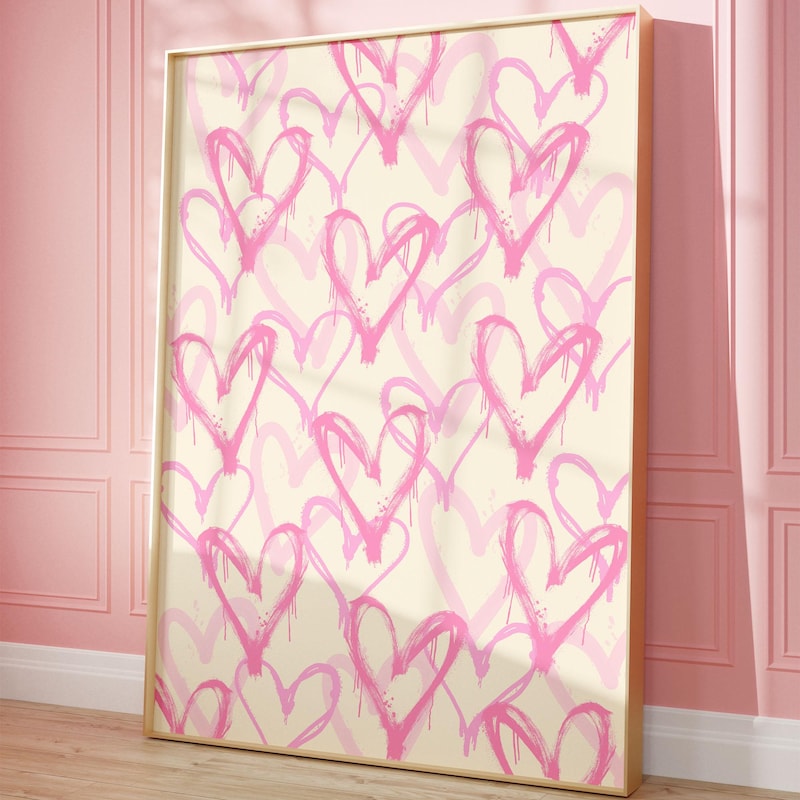 Heart Graffiti - Etsy