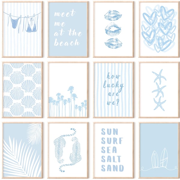 Beachy Wall Decor Dorm - Etsy UK
