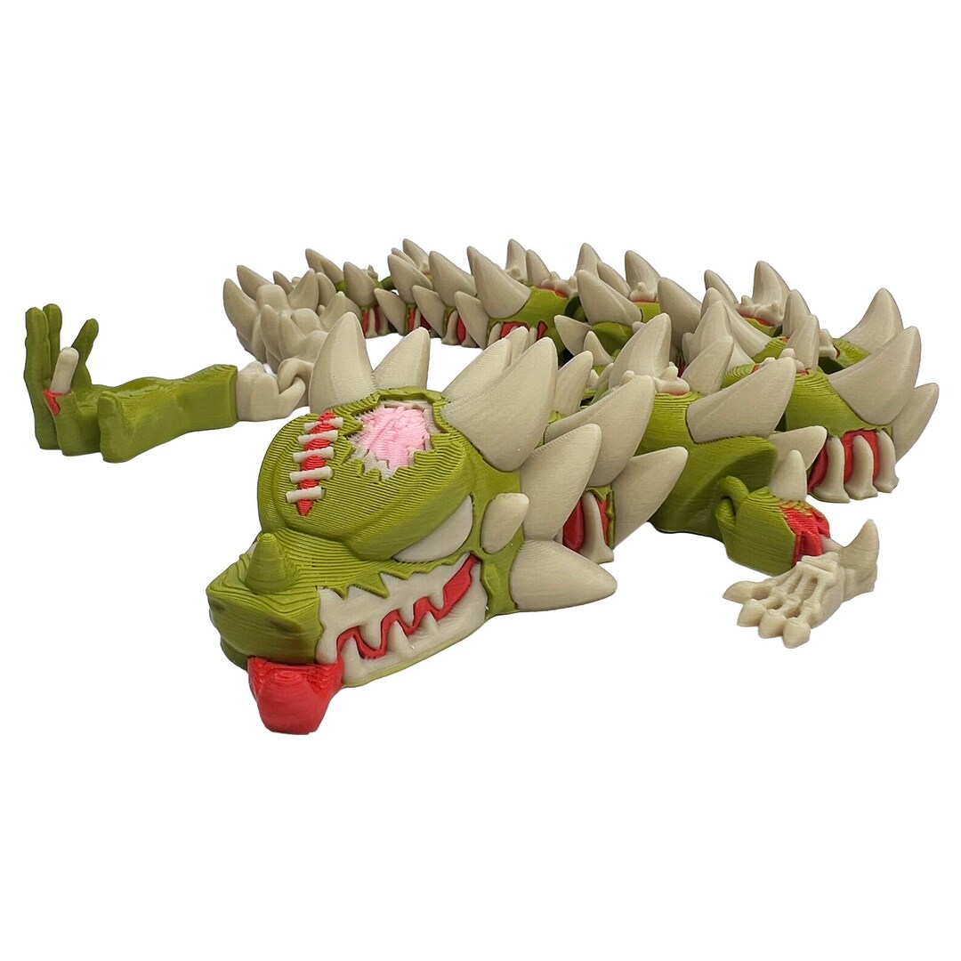 Zombie Ariculated Dragon - Etsy