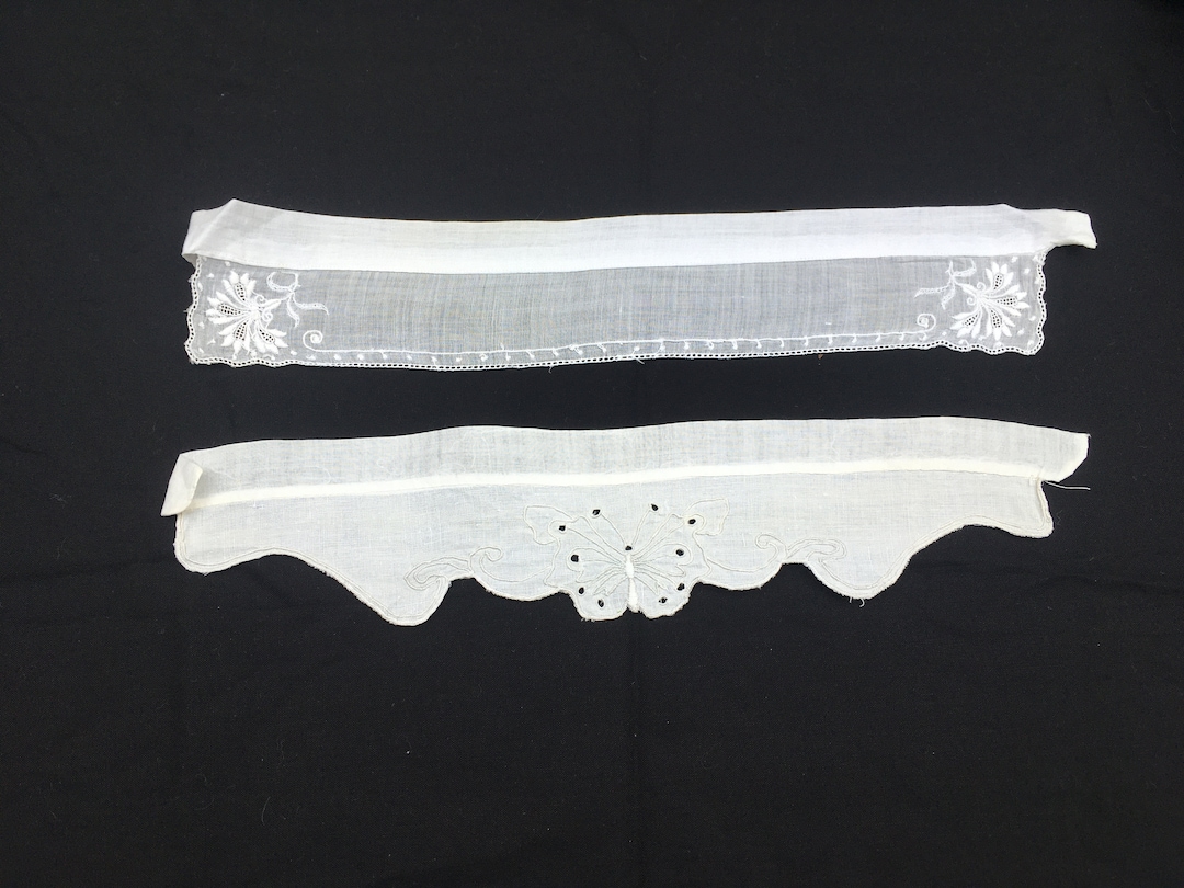 Victorian Detachable Cuffs / 2 Vintage Cotton Cuffs / Costume Trim - Etsy