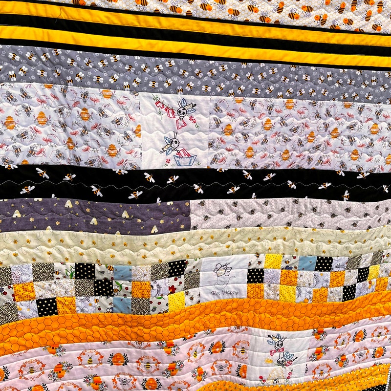 Bumble Bee Quilt Pattern - Etsy