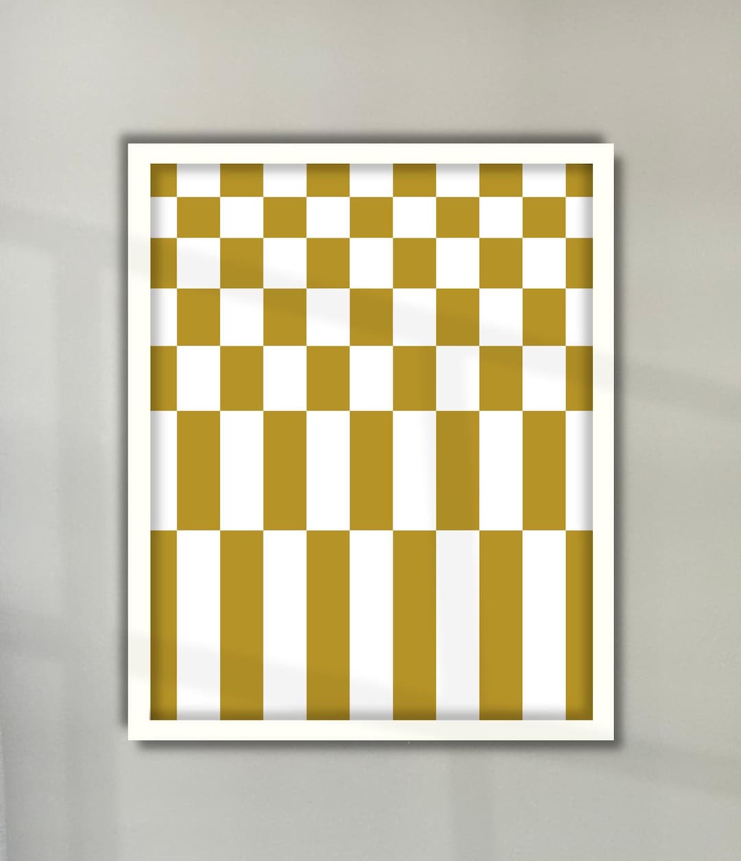 Elongated Checkerboard Wall Art Printable Pattern Modern Art - Etsy
