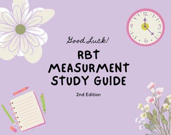 RBT Exam Study Guide – Assessment Section | 30-page Printable PDF ...