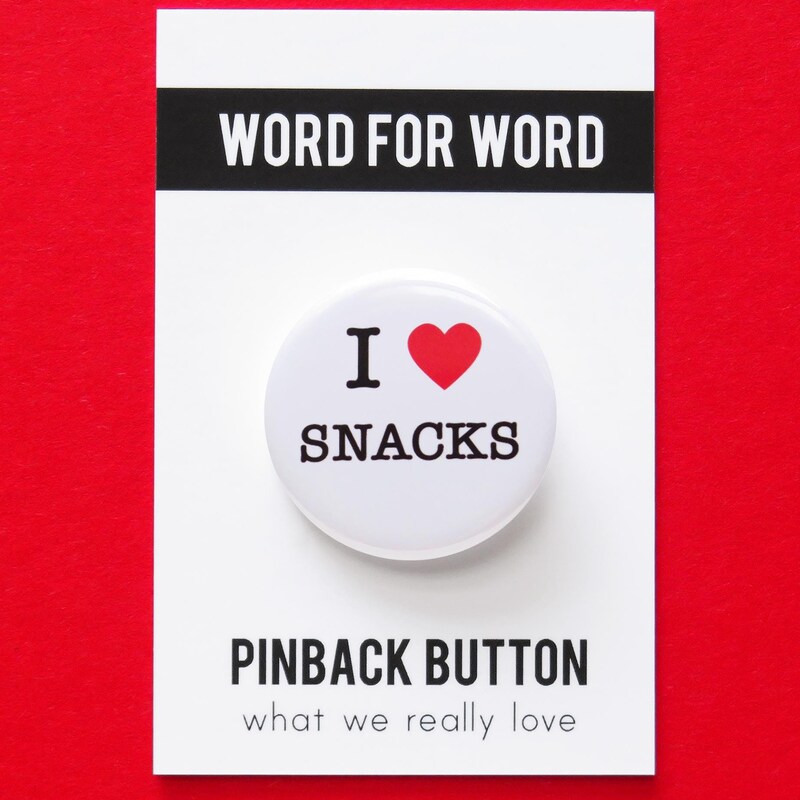 Snack Pin - Etsy