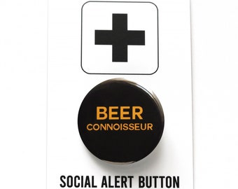 Beer Buttons Novelty Button Funny Button 2 1/2 Inch Pin-back Button. - Etsy