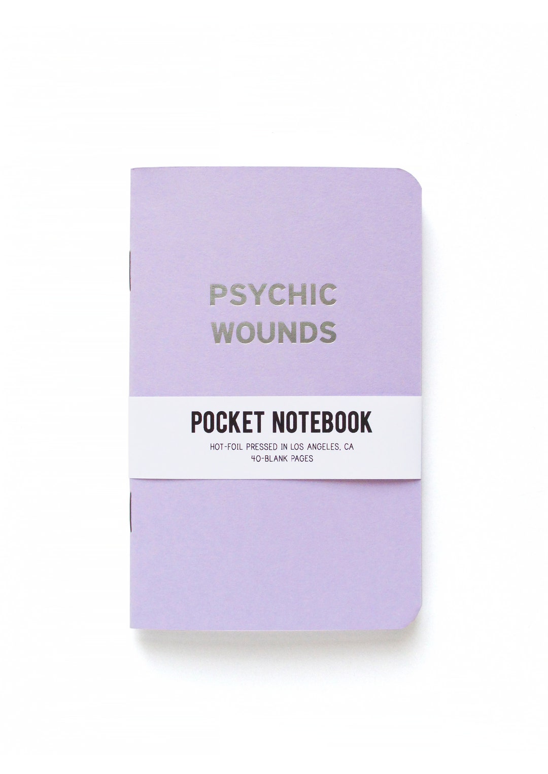 PSYCHIC WOUNDS Hot Foil Stamped Pocket Notebook - Etsy