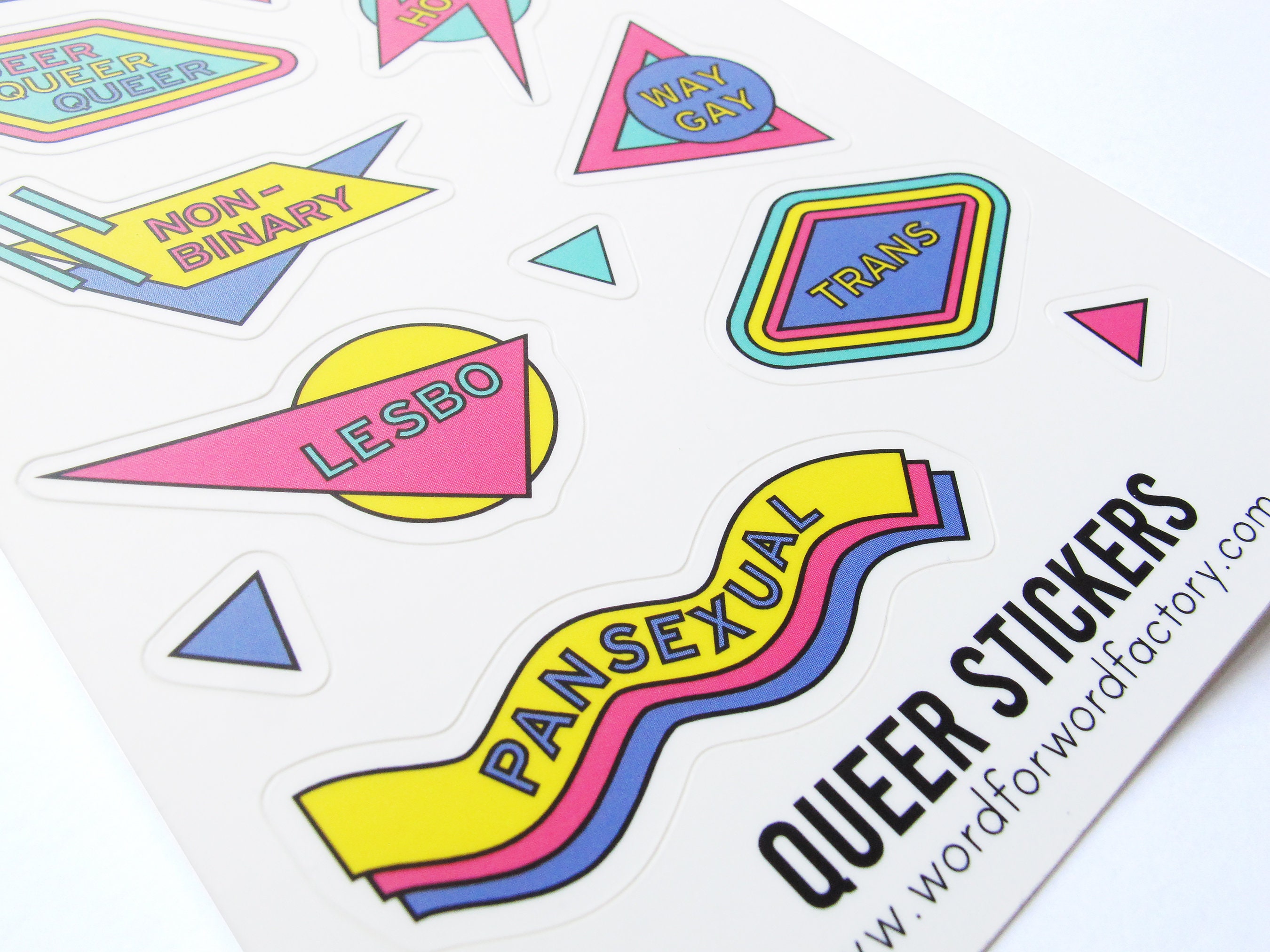 QUEER STICKER Pack Gay Stationery Stocking Stuffer Stickers - Etsy