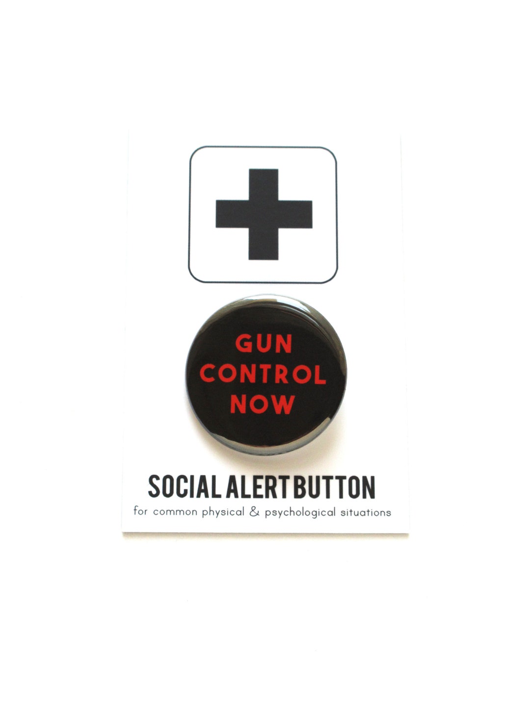 Gun Control Now Pinback Button - Etsy