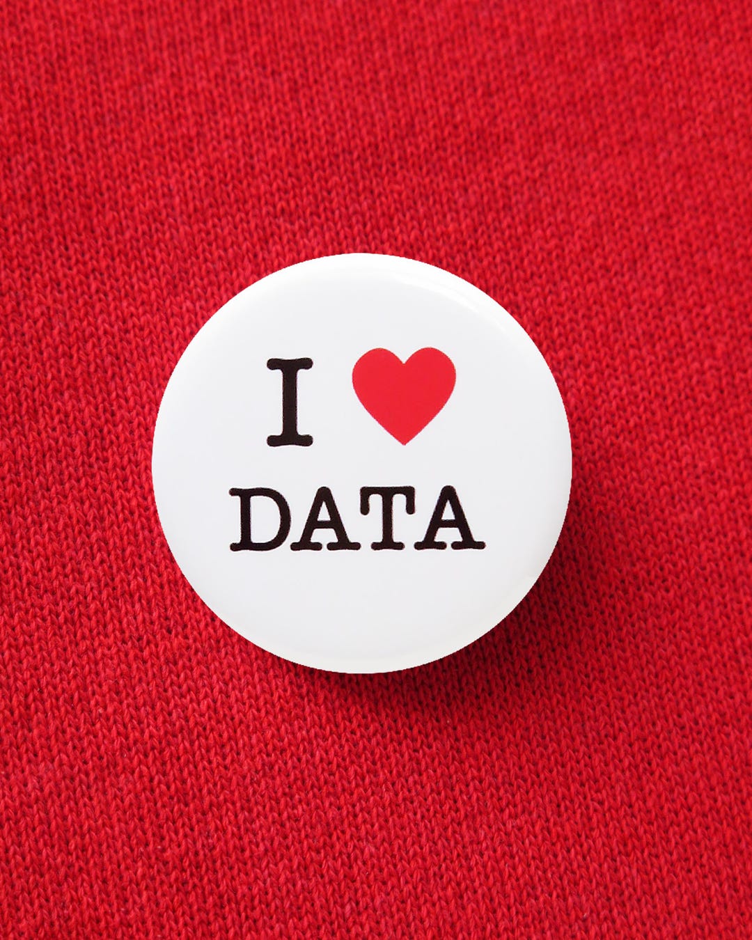 I LOVE DATA Pinback Button L STEM Pin Gift L Data Gift - Etsy