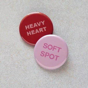 SOFT SPOT Pinback Button - Etsy