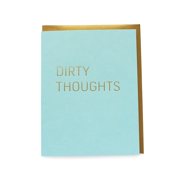Dirty Thoughts - Etsy