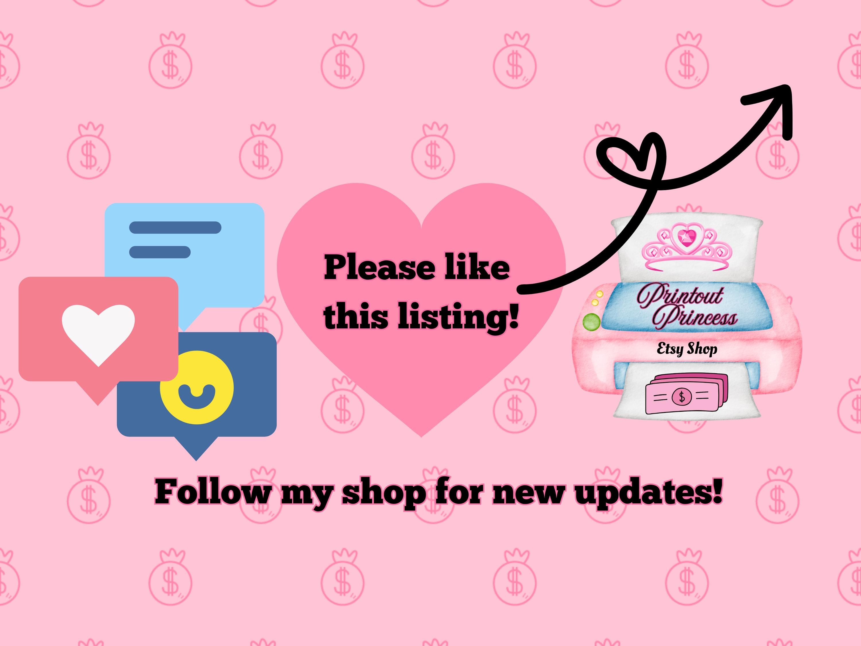 Savings Challenge I Pink Riches I Printable Tracker for Cash Money ...