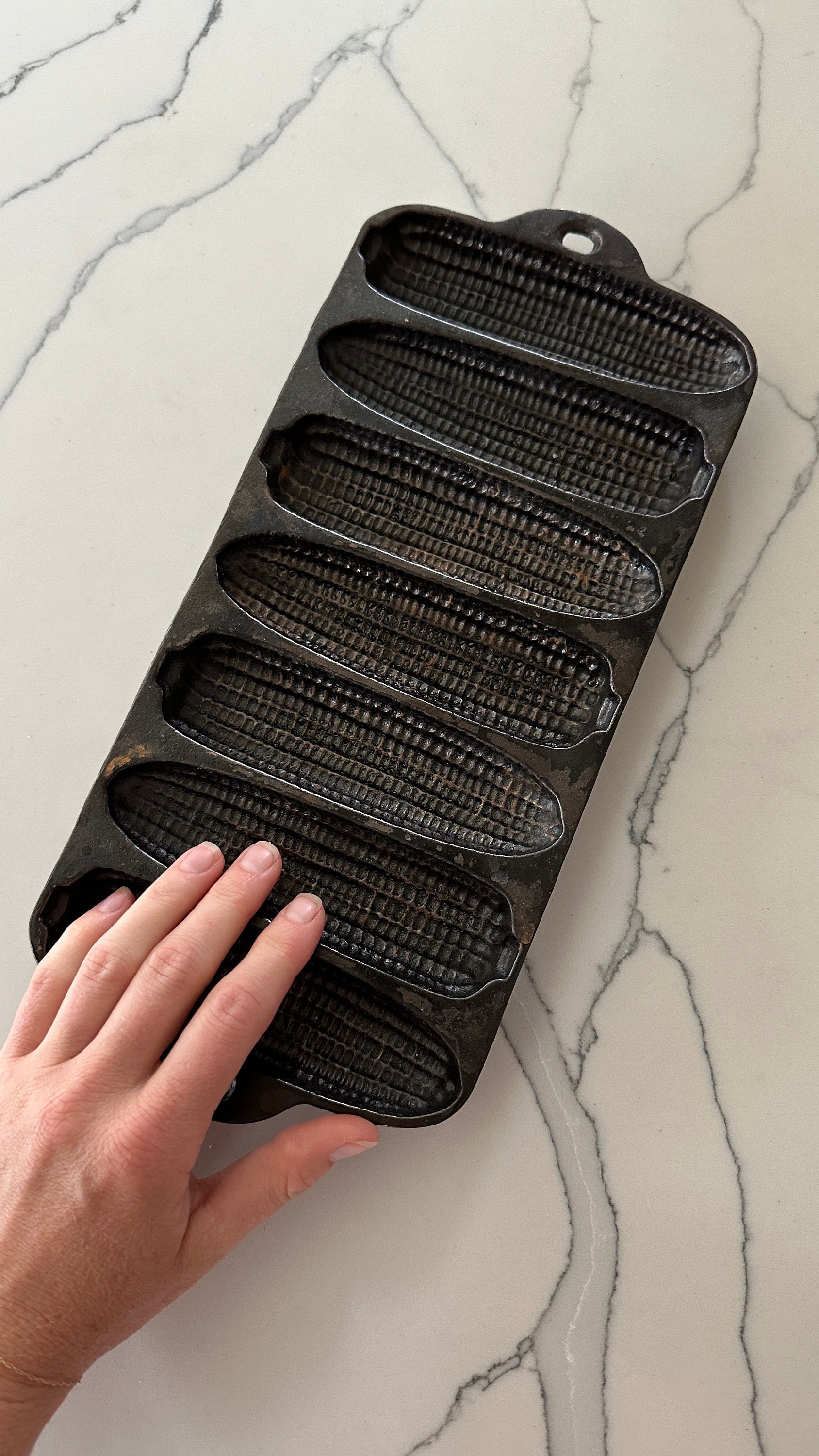 1920s Wagner Ware Krusty Korn Kobs Cast Iron Cornbread Mold - Etsy