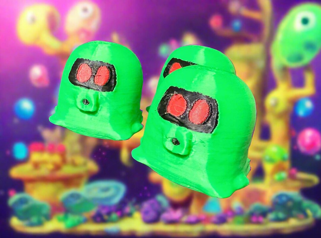 Astrobot: Gloopy, the Slimer Bot Mini Figurine - Etsy