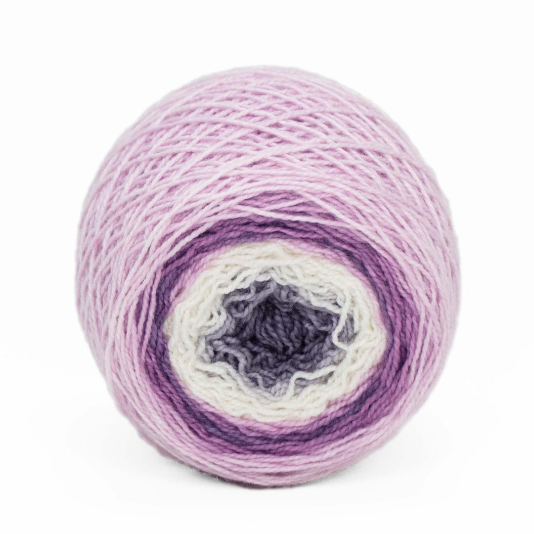 Full " Geode " - Lleap SW Merino/nylon Handpainted Gradient Fingering ...