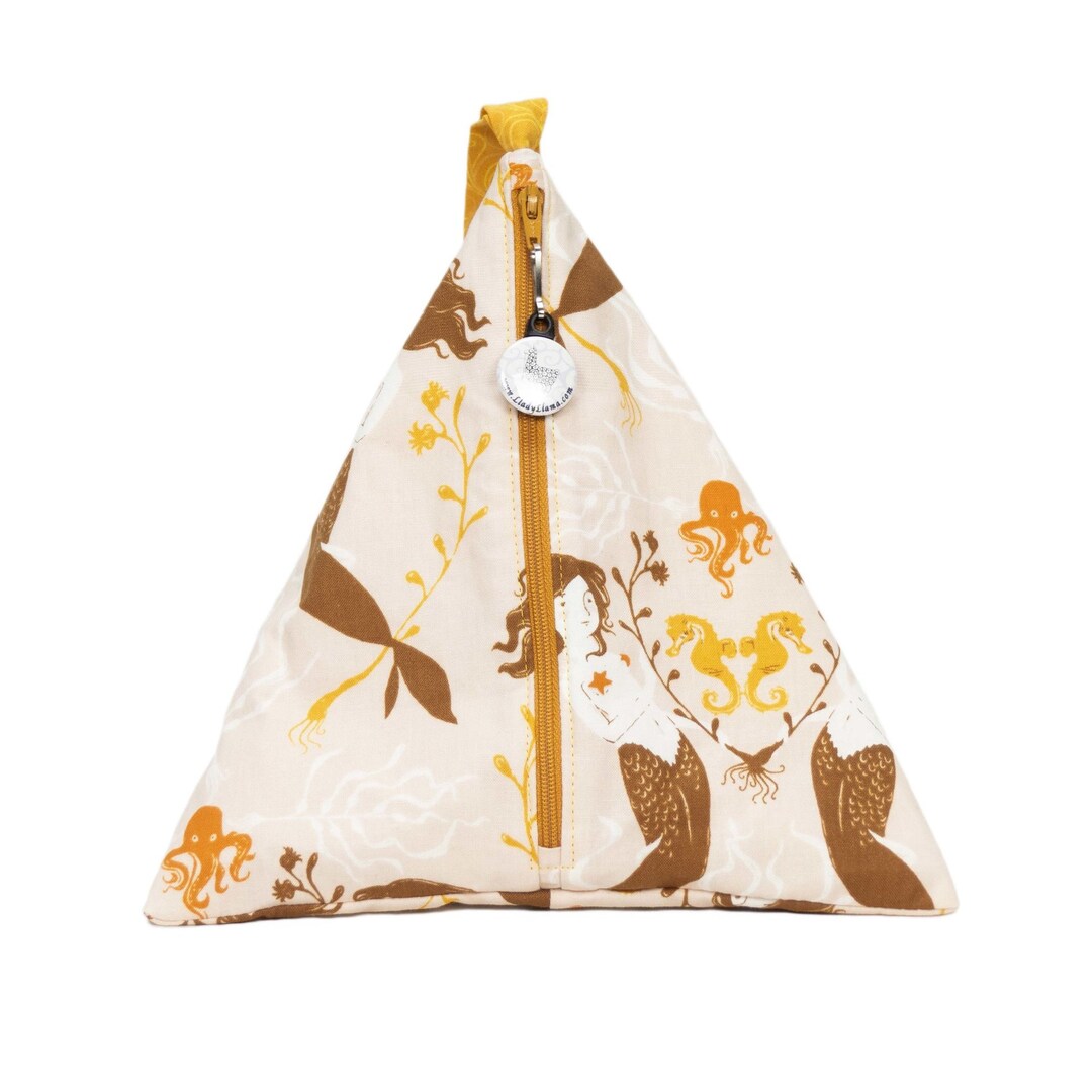 Mermaid Adventure Peach - Llexical Divided Sock Pouch - Knitting ...