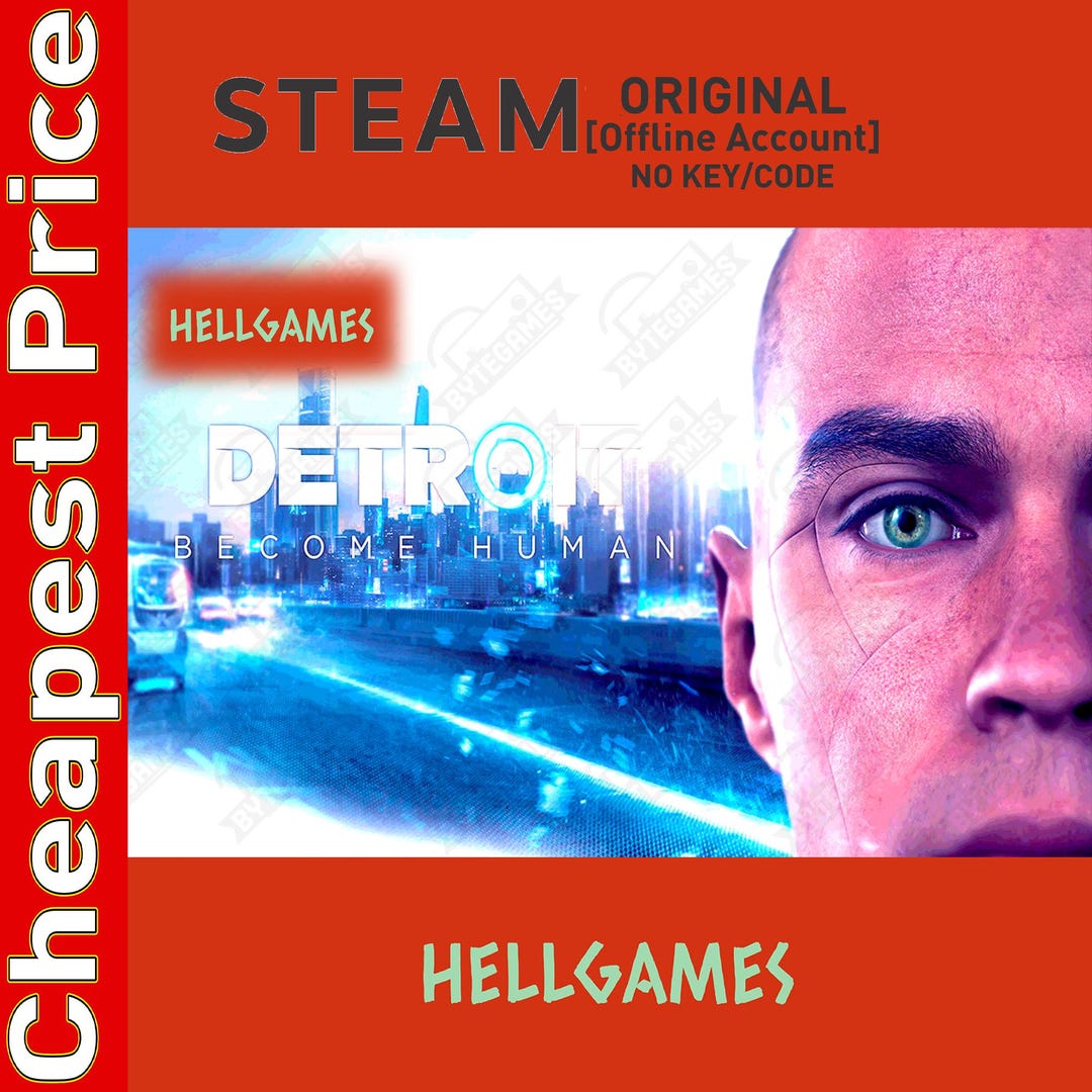 Detroit Become Human PC Game Steam Global - Etsy