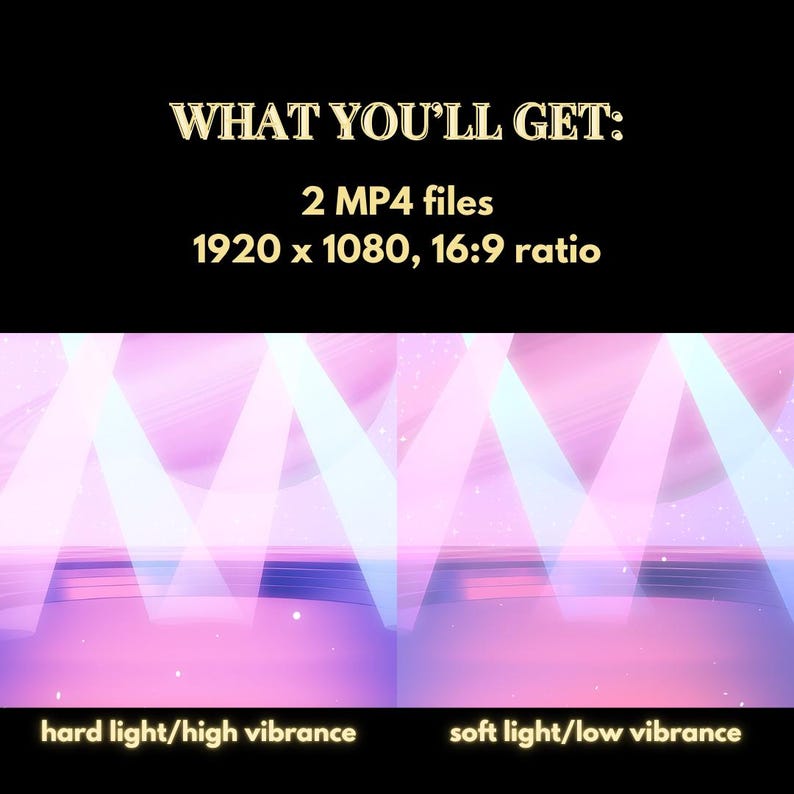 Vtuber Karaoke Animated Stage Background Space Seamless Loop Aesthetic ...