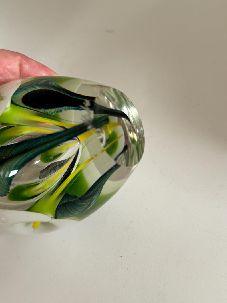 Gorgeous Calla Lily Lotton Art Glass Studios Perfume Bottle - Amazing ...