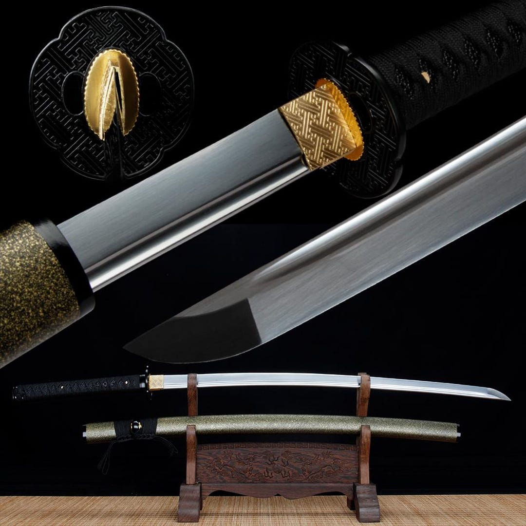 Solid Wood Paint Sheath Katana,alloy Accessory Samurai Sword,medium ...