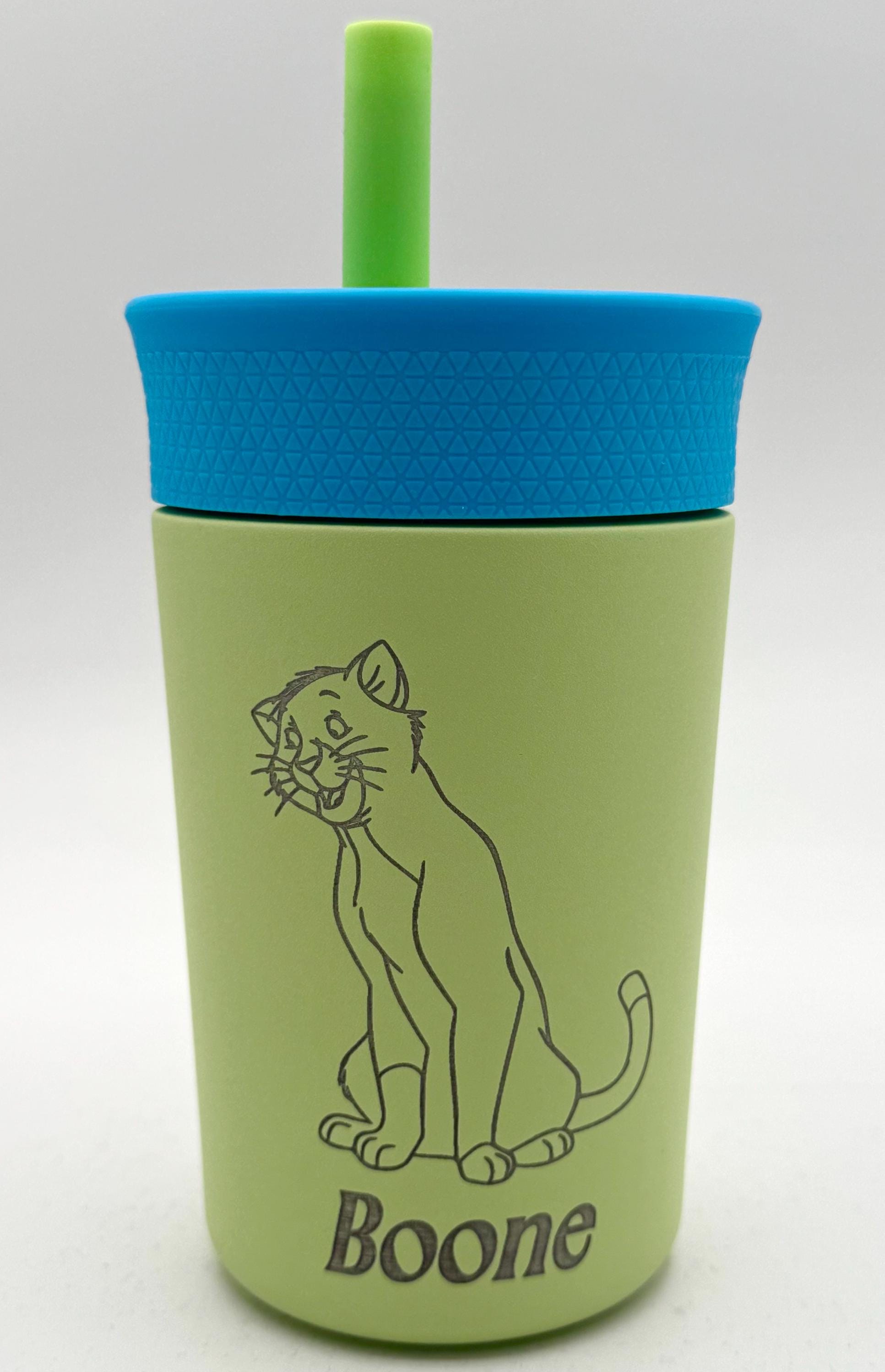 Custom Engraved Kids Owala Spill Resistant Cup With Straw - Etsy
