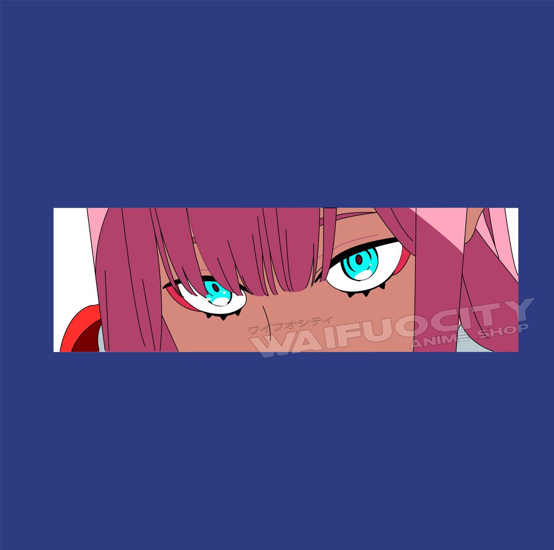 Darling Slap Eyes O2 Anime Sticker Decal - Etsy