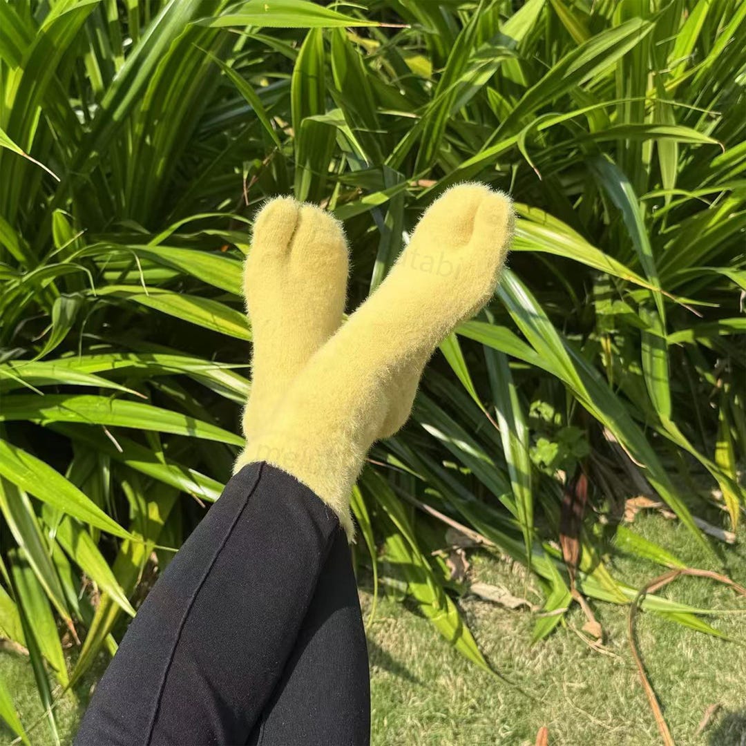 Fuzzy Tabi Socks,women's Tabi Socks,men's Tabi Socks,tabi Loafers, Tabi ...