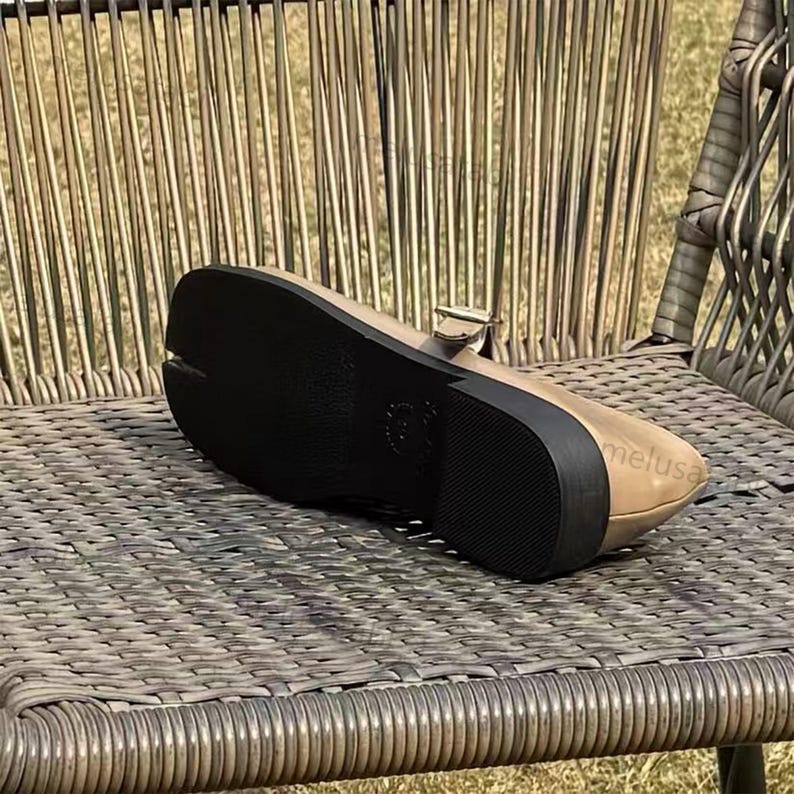 Melusatabi Tabi Split-toe Shoes, Tabi Pu Mary-janes, Women's Tabi ...