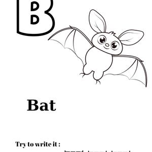 Printable Alphabet Coloring Pages – Animals Theme | Educational ...