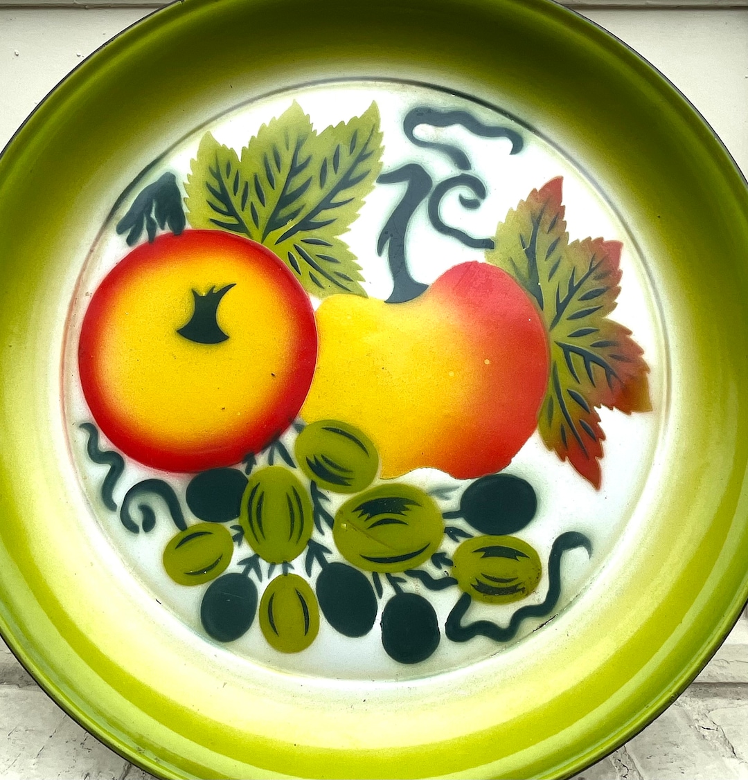 1 Enamelware Tray. 18 Stencil Enamel Tray - Etsy