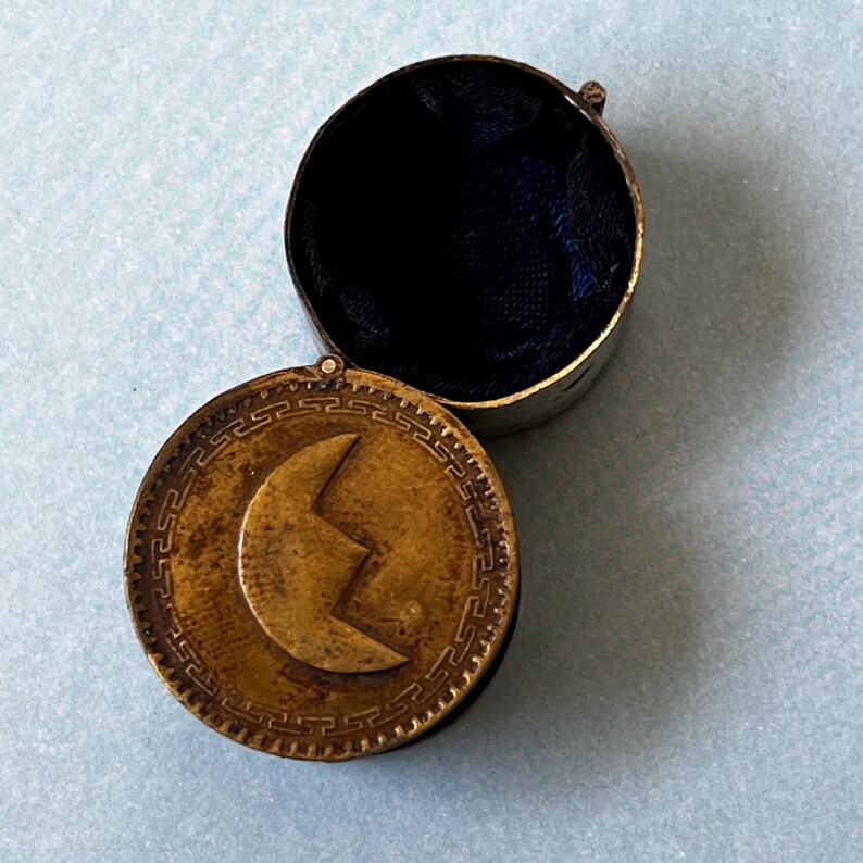 Antique Mini Trinket Box - Etsy