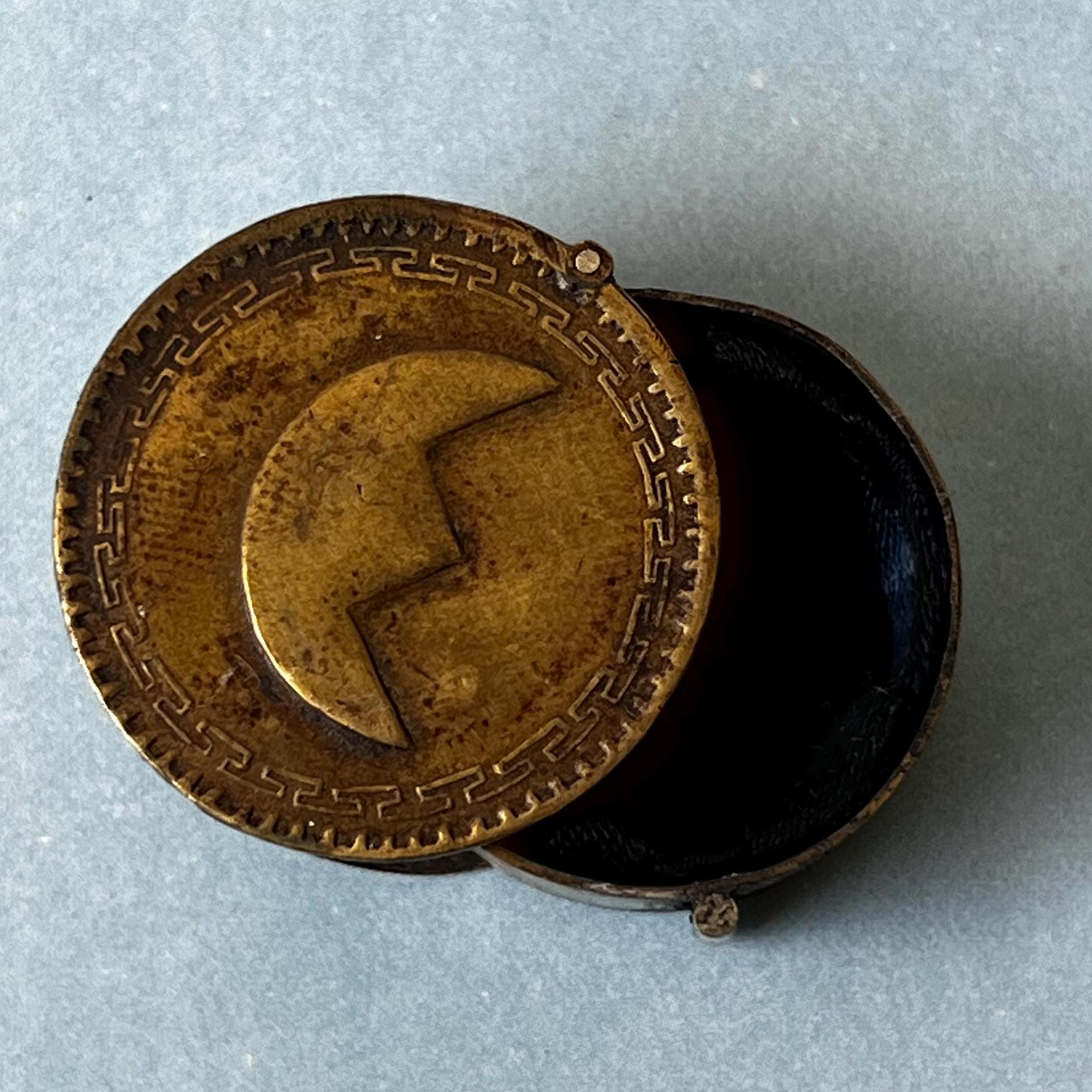Antique Mini Trinket Box - Etsy