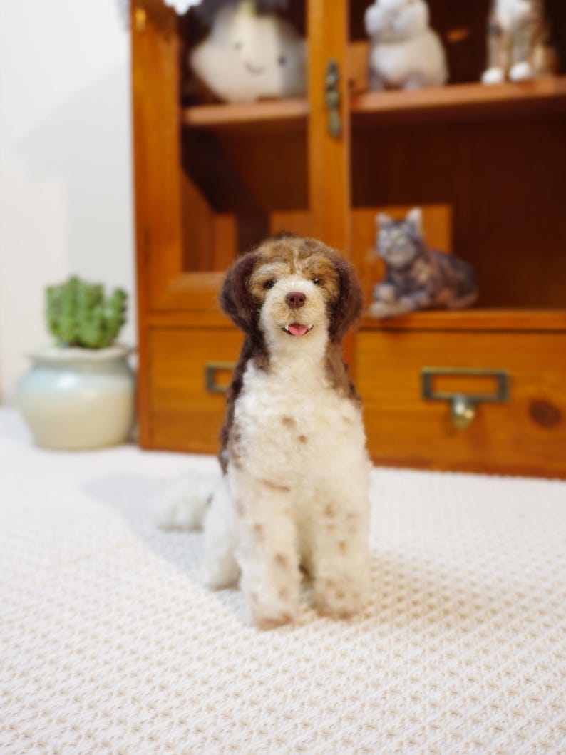 Custom Felted Pet Portraits, Custom Needle Felted Dog, Felted Pet ...