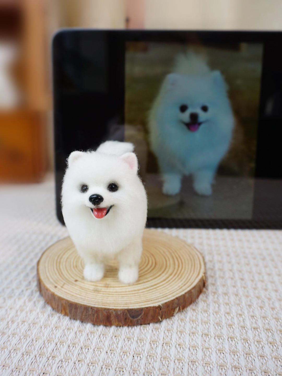 Custom Felted Pet Portraits, Custom Needle Felted Dog, Felted Pet ...