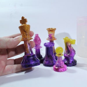 Chess Piece Mold Silicone Rubber Queen King Rook Bishop - Etsy Canada